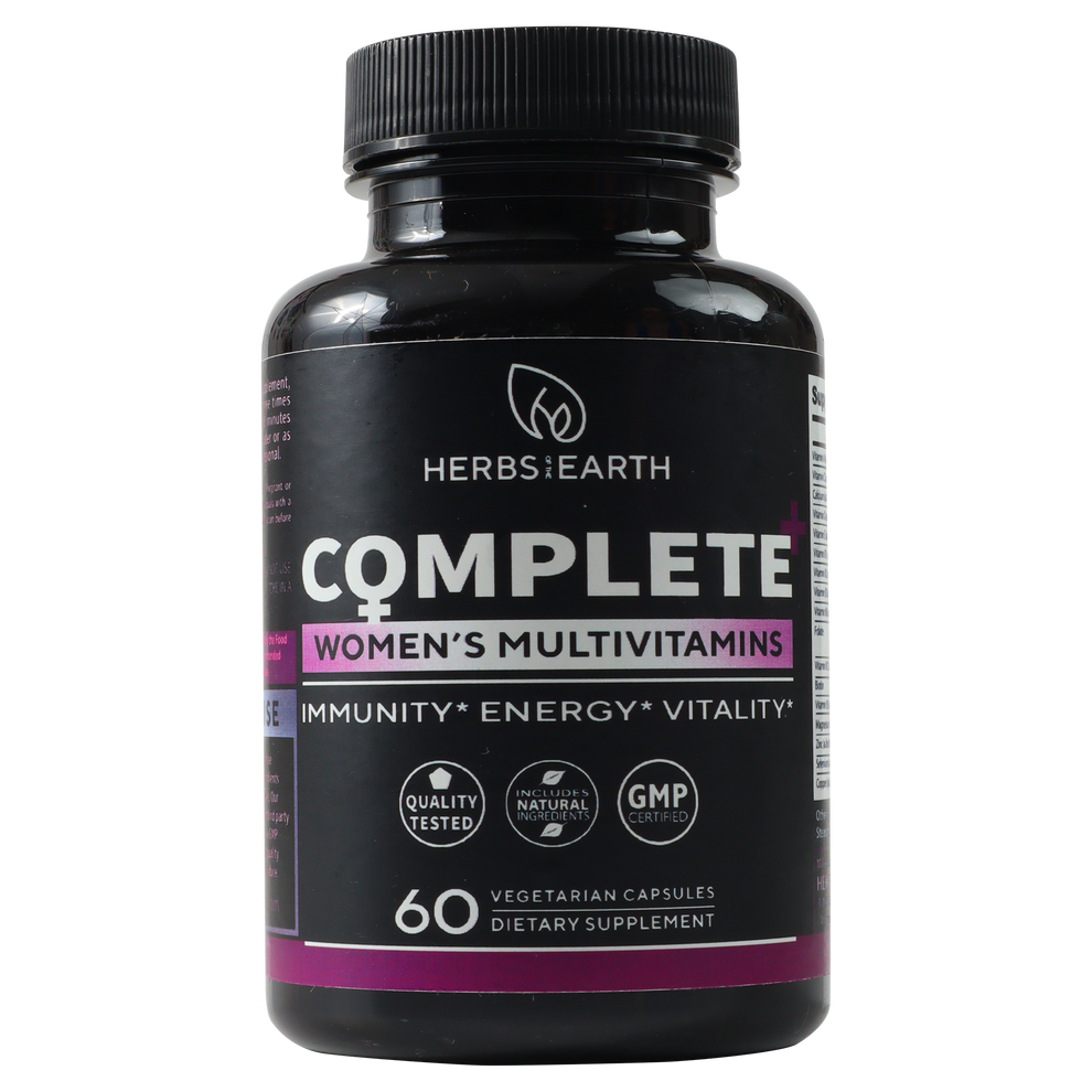 Complete Women's Multivitamins+ – Herbs of the Earth